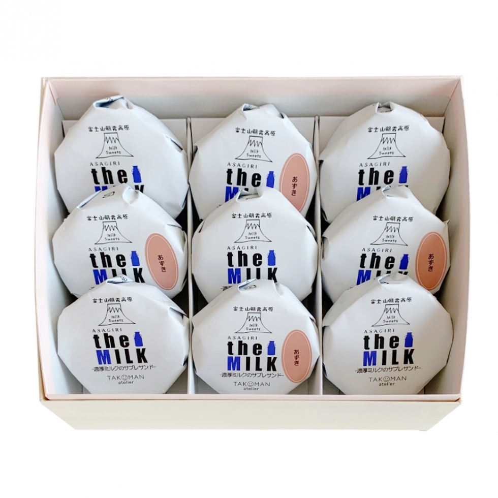 【期間限定】the MILK(3種)9個入り たこまん